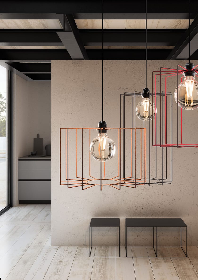 SPLIT_1 Pendant lamp By Pipedesign