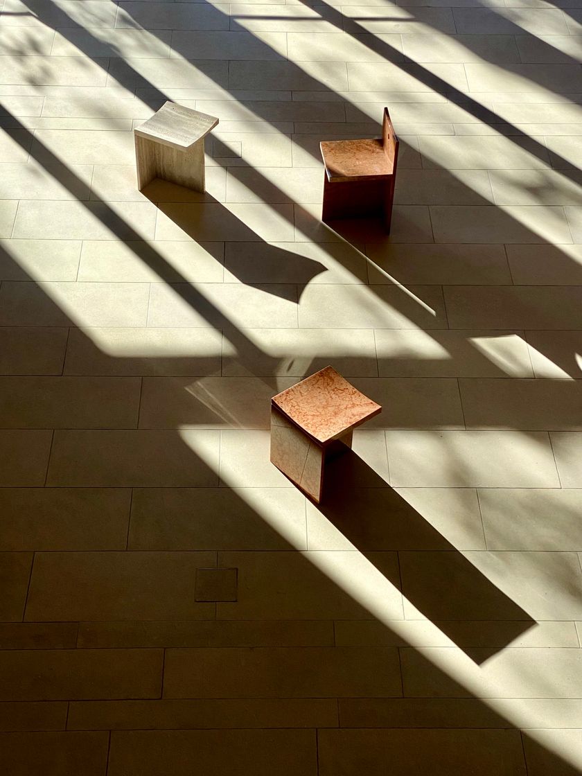 THEBES Stool By Pistore Marmi