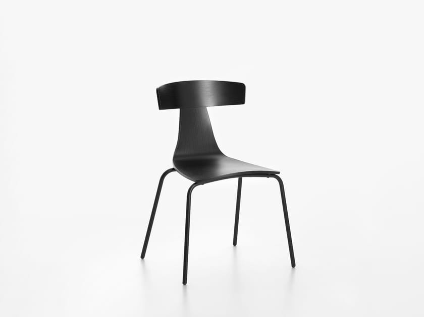 REMO WOOD METAL Chair By Plank | design Konstantin Grcic