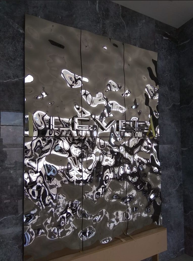 AQUA HIGH WAVE Decorative panel By PlusObject