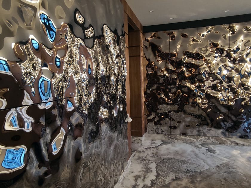 AQUA HIGH WAVE Decorative panel By PlusObject