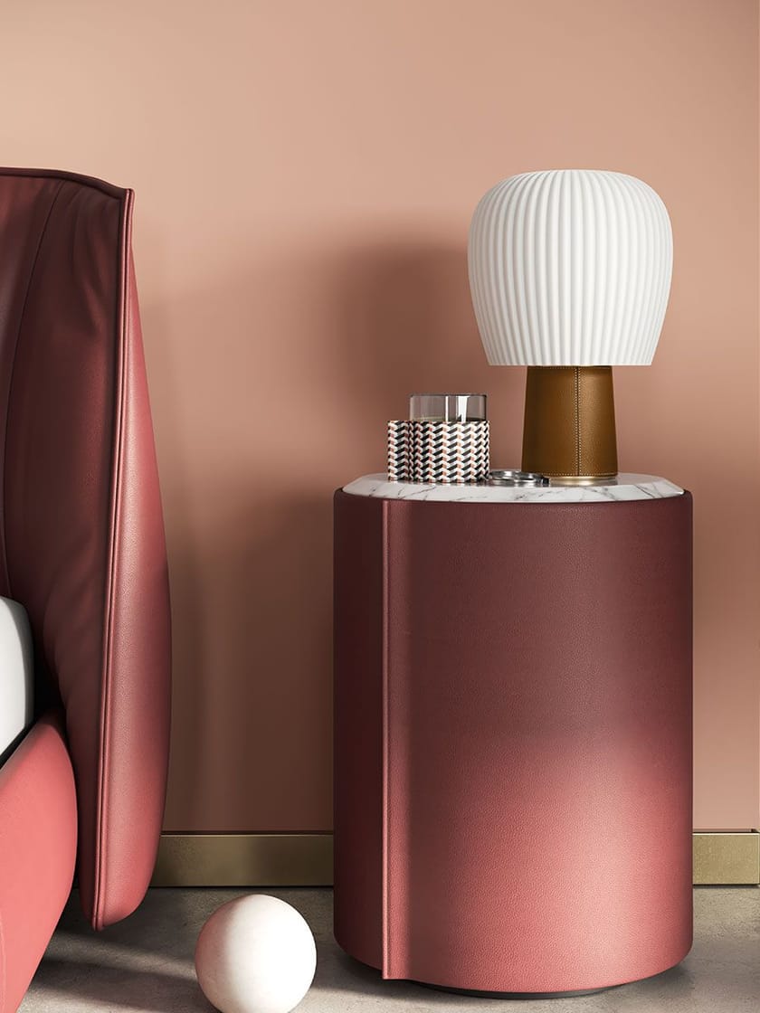 STOCK 'N ROLL Bedside table By Poltrona Frau