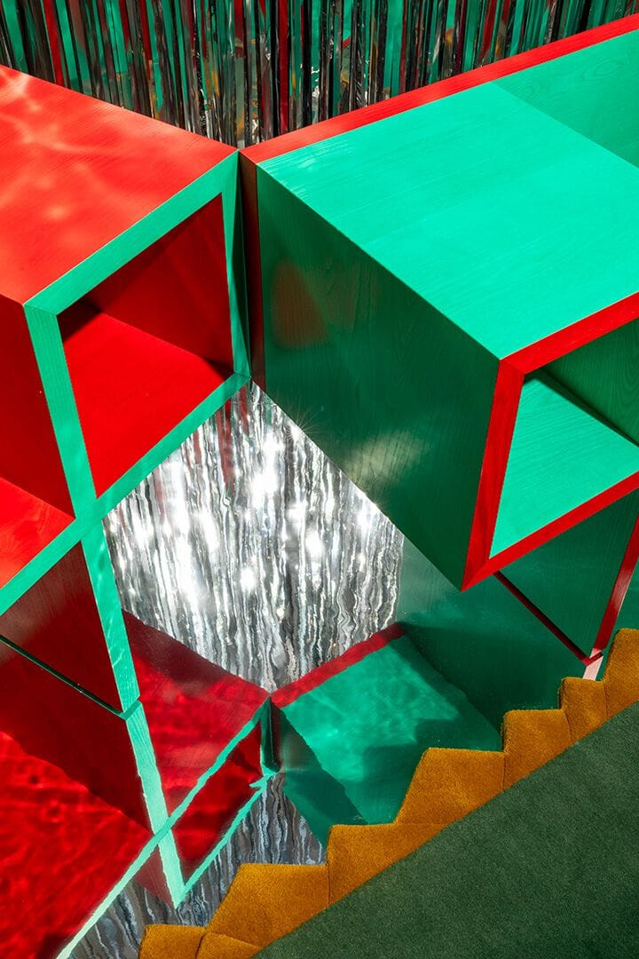 CANTON COLOR Bench By Poltronova