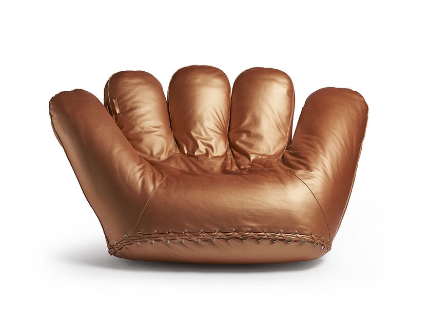 JOE GOLD Armchair By Poltronova