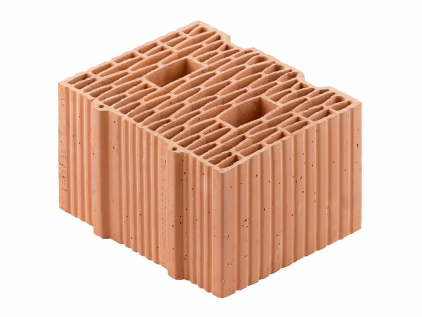 Brique porteuse pour maçonnerie armée Porotherm 25-30/19 Ligne ...