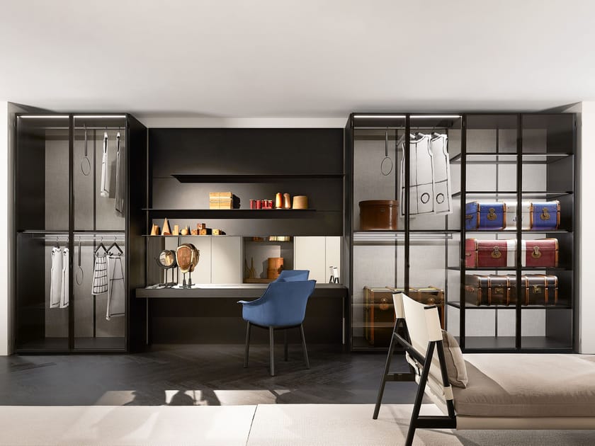 New finishes for Porro's iconic Storage wardrobe and walk-in closet system