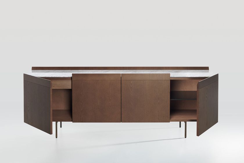 AVANT 884/MB1 Ash sideboard with doors By Potocco | design Buratti ...