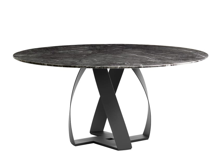BON BON 770/TC Round living room table By Potocco | design Alexander Lorenz