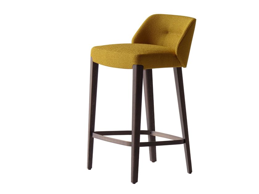 CONCHA 905/S Tabouret en tissu avec dossier avec repose-pieds By ...