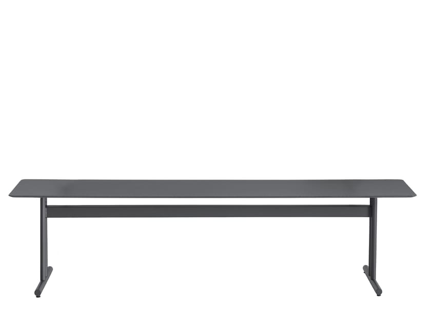 GRAPHIC 955/O-OUT Garden bench By Potocco