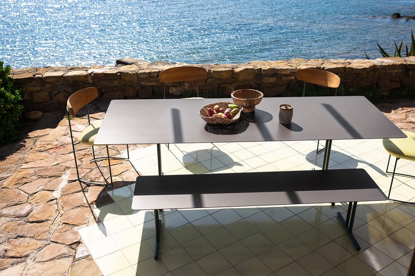 GRAPHIC 955/O-OUT Garden bench By Potocco