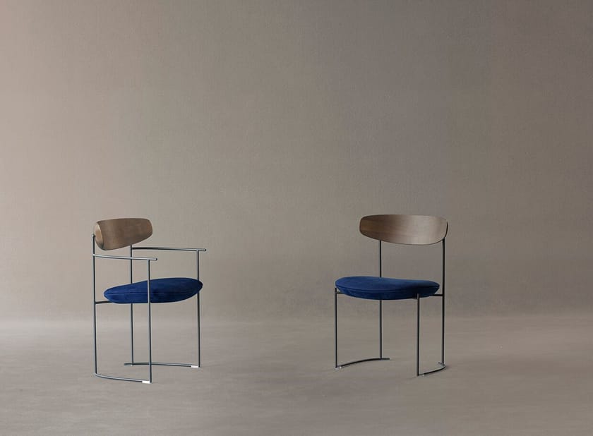 KEEL 922 Sled base chair By Potocco | design Mario Ferrarini, Victor ...