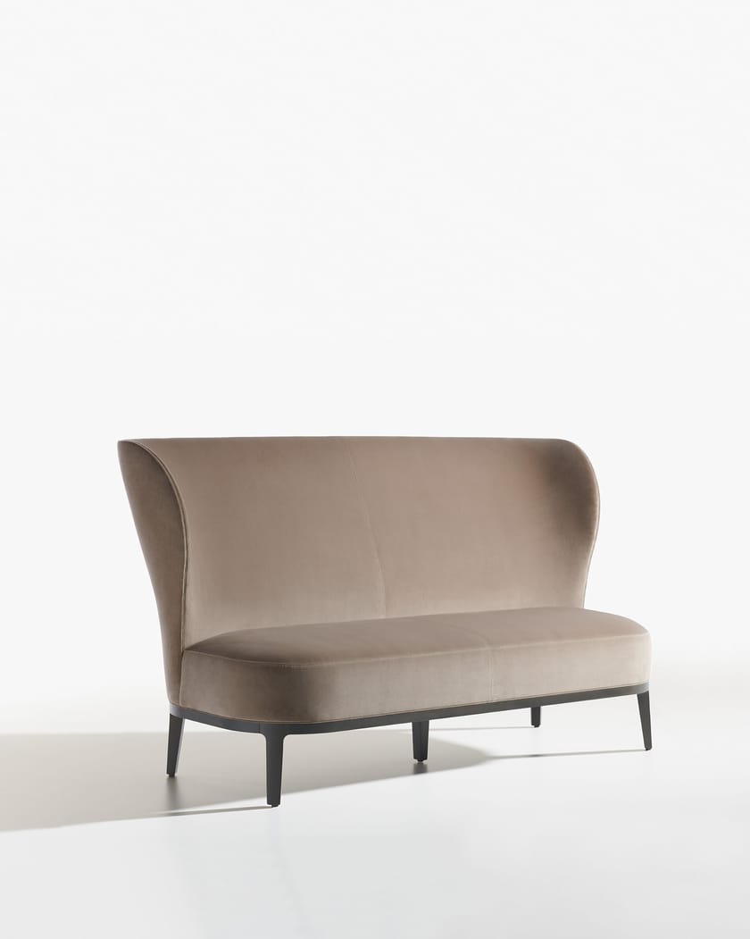 SPRING 841/D High-back fabric sofa By Potocco | design Bernhardt & Vella