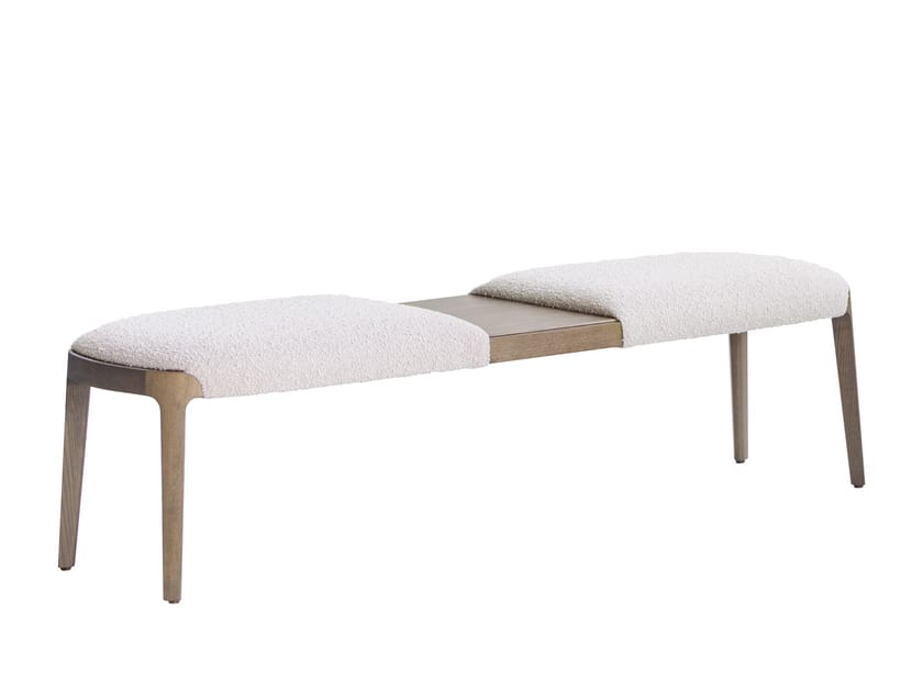 VELIS 942/O1 Upholstered fabric bench By Potocco | design Mario Ferrarini