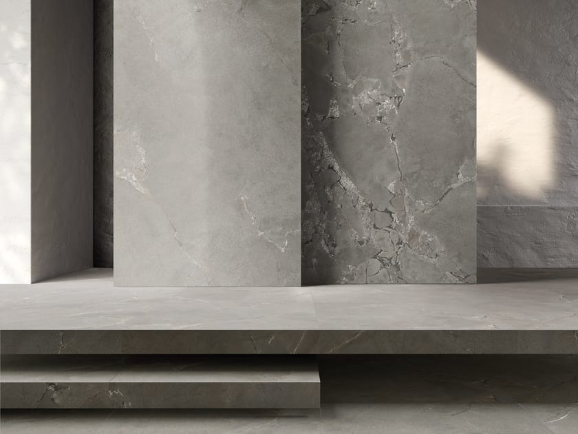 UNIQUE INFINITY GREY Pavimento/rivestimento in gres porcellanato ...