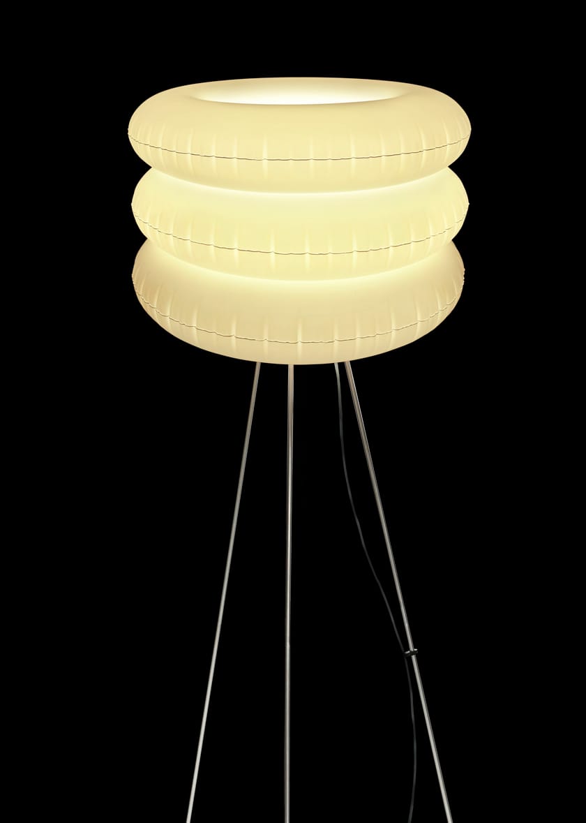 BIG PUFF FLOOR LAMP TRIPOD Lámpara de pie By PUFF BUFF
