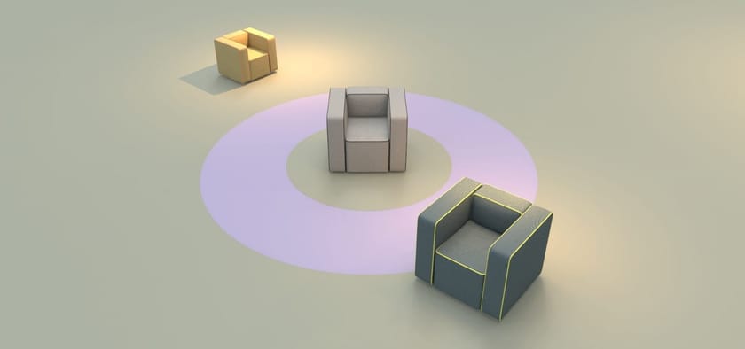 QBOT | Armchair By m.arte design design Nicola Cacco