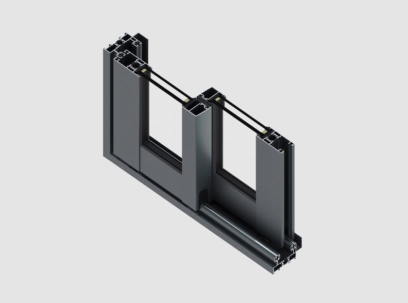 PAYSAGE 4STARS Aluminium sliding window By QFORT