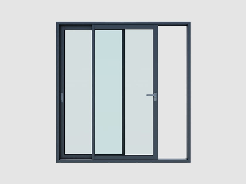 PAYSAGE 4STARS Aluminium sliding window By QFORT