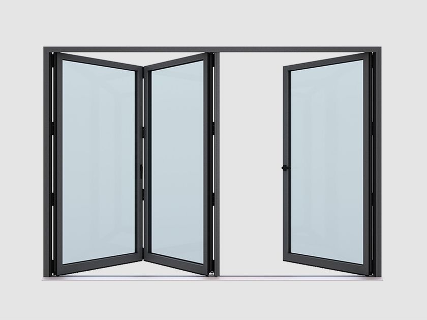PAYSAGE BIFOLD Aluminium sliding window By QFORT