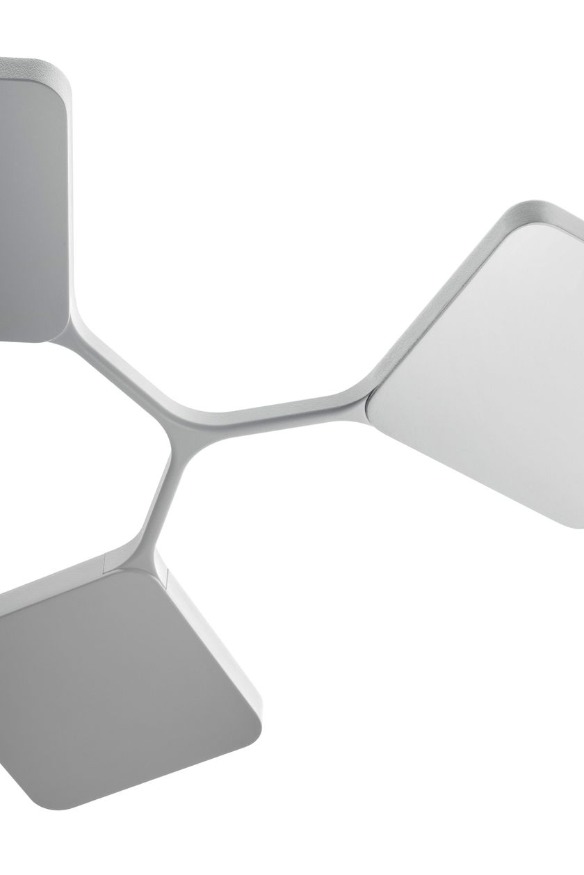 Lampada a sospensione a LED in alluminio QUAD_P7 - Linea Light Group