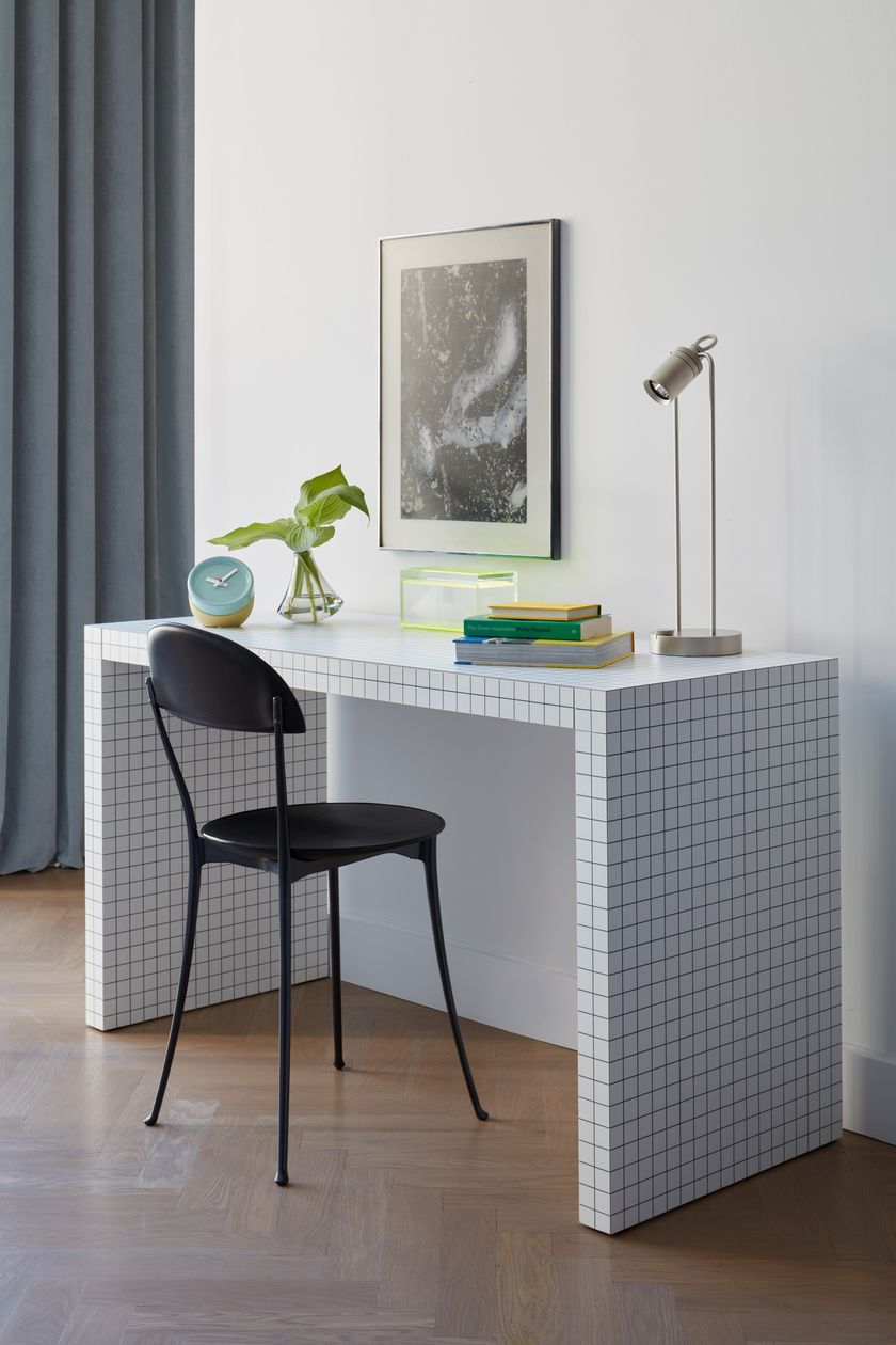 QUADERNA 2750 Secretary desk By Zanotta | design Superstudio