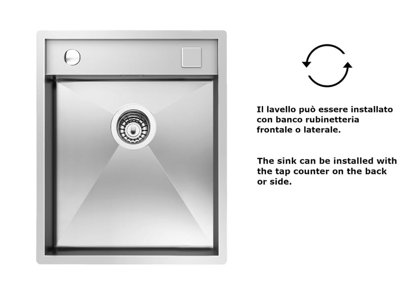 QUADRA 50 BANCO LT.RIB.FT Sink By Foster