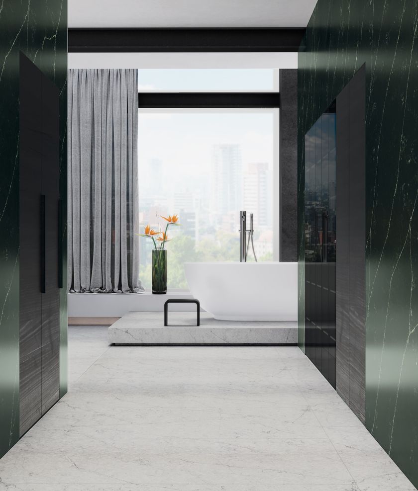 FOREST - BETULLA Quartz agglomerate wall tiles By QUARTZFORMS