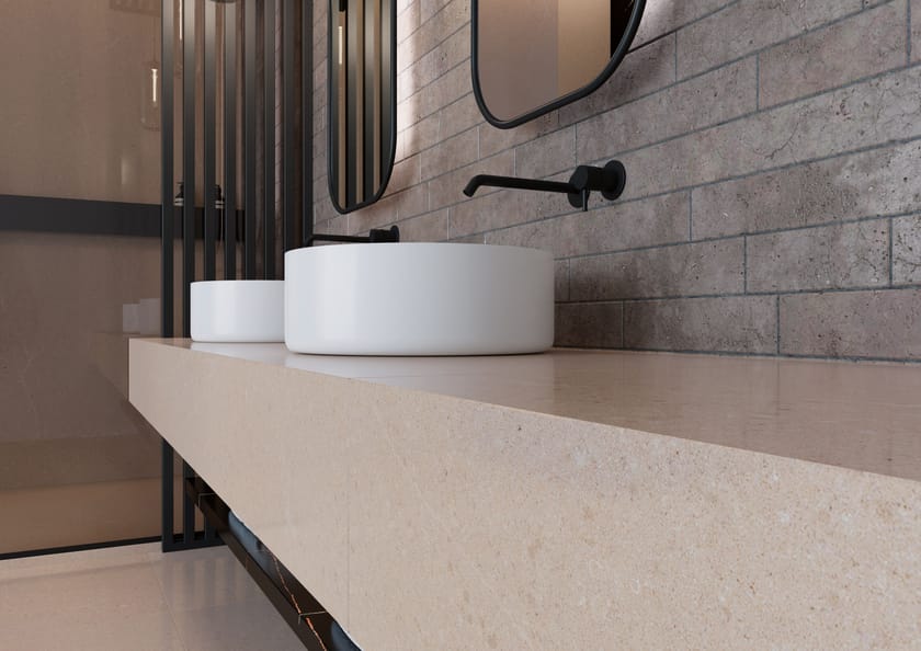 PLANET - SATURN Quartz agglomerate wall tiles By QUARTZFORMS