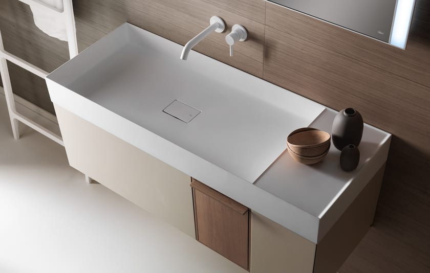 QUATTRO.ZERO | Washbasin Quattro.Zero Collection By FALPER design Metrica