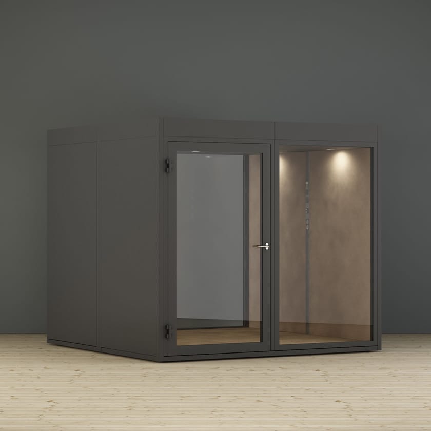 Acoustic wooden office booth QUIETPOD By Glimakra of Sweden design ...