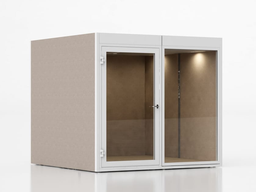 Acoustic wooden office booth QUIETPOD By Glimakra of Sweden design ...