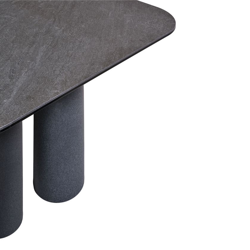 TOTO TABLE RECTANGULAR STONEWARE Table By Qeeboo