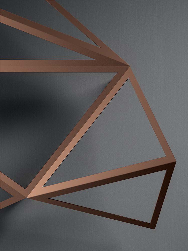 STARLIGHT LED aluminium wall lamp By Quadrifoglio Group