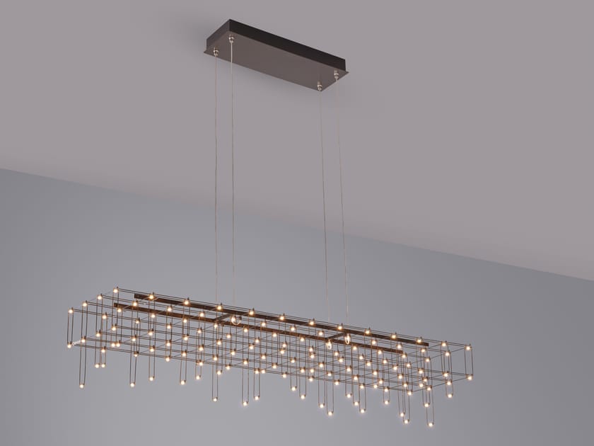 COSMOS SQUARE Lampada a sospensione By Quasar | design Jan Pauwels