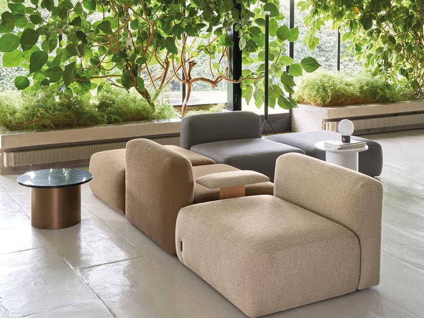 ONE HUNDRED Square melamine coffee table By Quinti Sedute