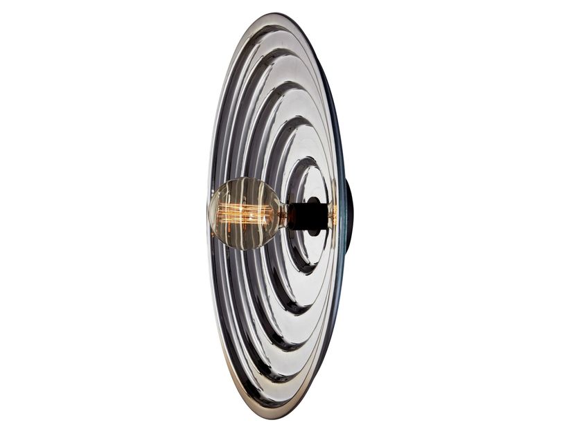 ZENITH / ECHO Applique murale fait main en verre thermoformé By RADAR ...