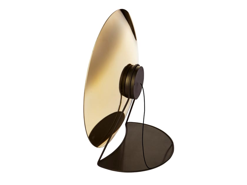 ZENITH Lampada da tavolo fatta a mano in vetro termoformato con dimmer ...