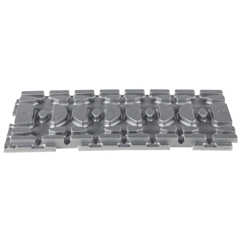 EPS Radiant floor panel RADIAL ALU G By Isolconfort