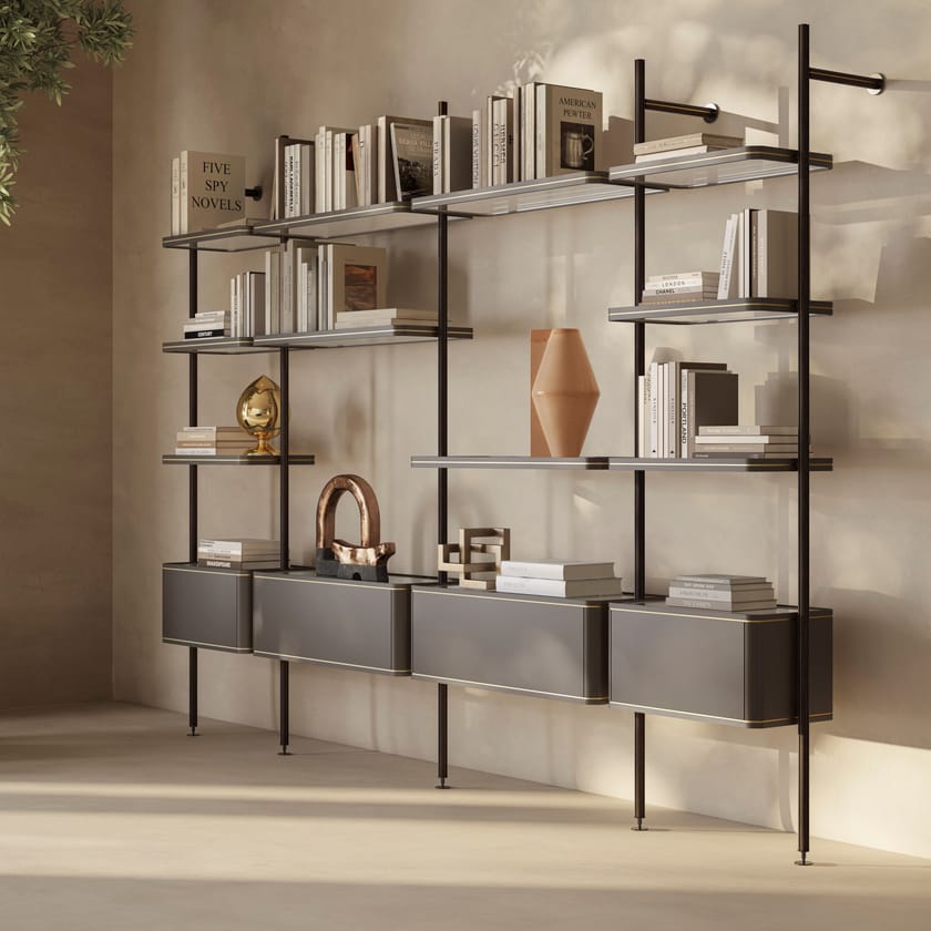 RADICE Librería By Natuzzi Italia | design Sebastiano Tosi