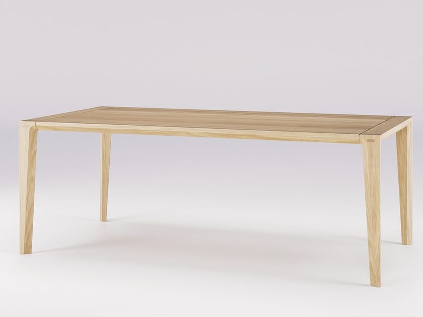RAIA Rectangular solid wood table By Wewood