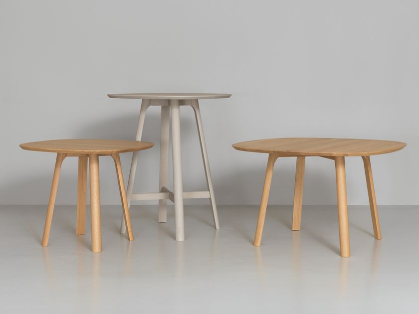 Solid wood high table RAIL SNACK By ZEITRAUM design Kaschkasch
