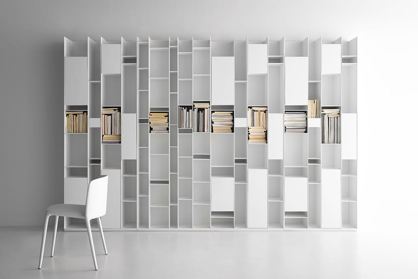RANDOM BOX | Wall-mounted bookcase By MDF Italia design Eva Paster ...