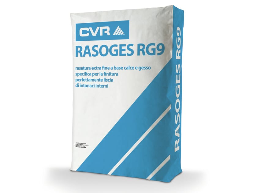 Rasante per intonaco RASOGES RG9 - CVR - Edilportale