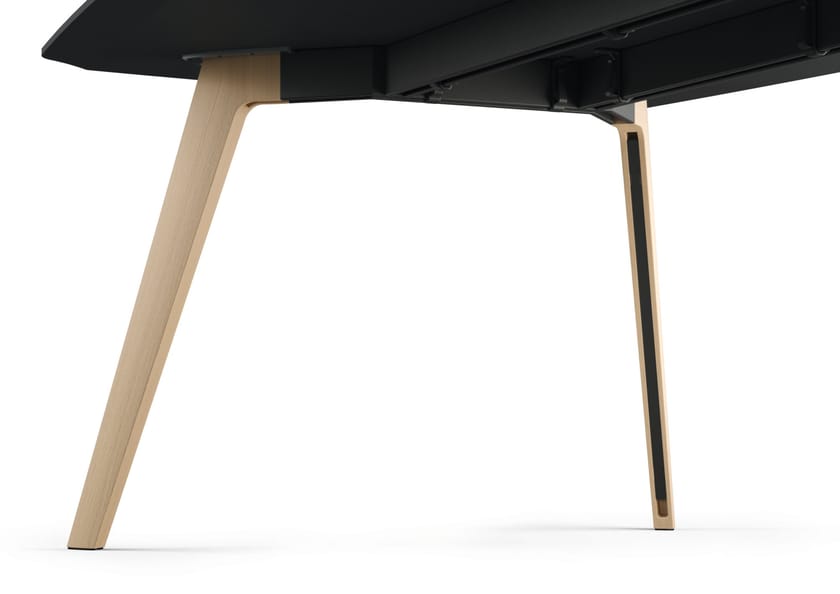 RAY Wooden meeting table By Brunner | design Jehs+Laub