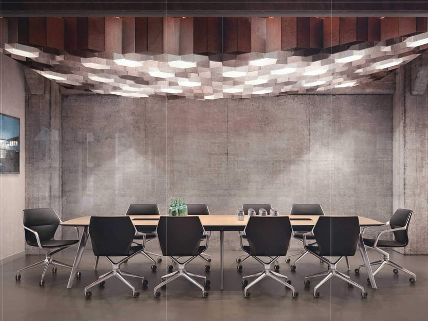 RAY Wooden meeting table By Brunner | design Jehs+Laub