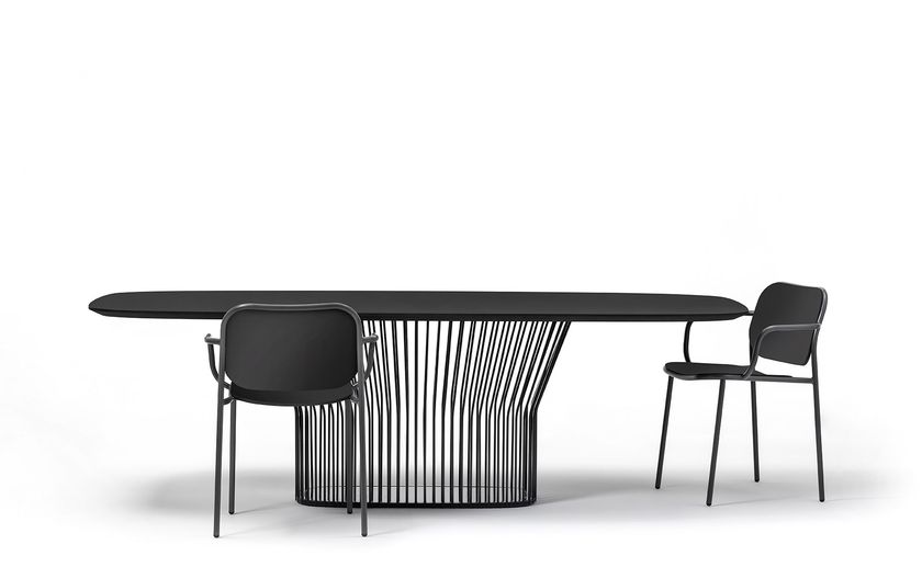 RAY | Rectangular table Ray Collection By TrabA' design Mark Gabbertas