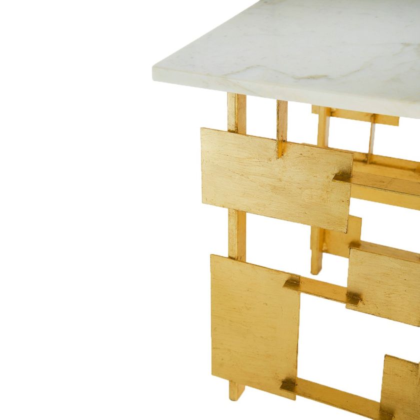 RAYMOND Square marble coffee table for living room By MARIONI | design ...