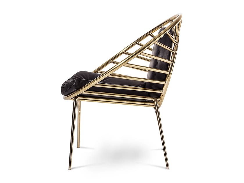 REEVES | Chair Brass chair By Essential Home