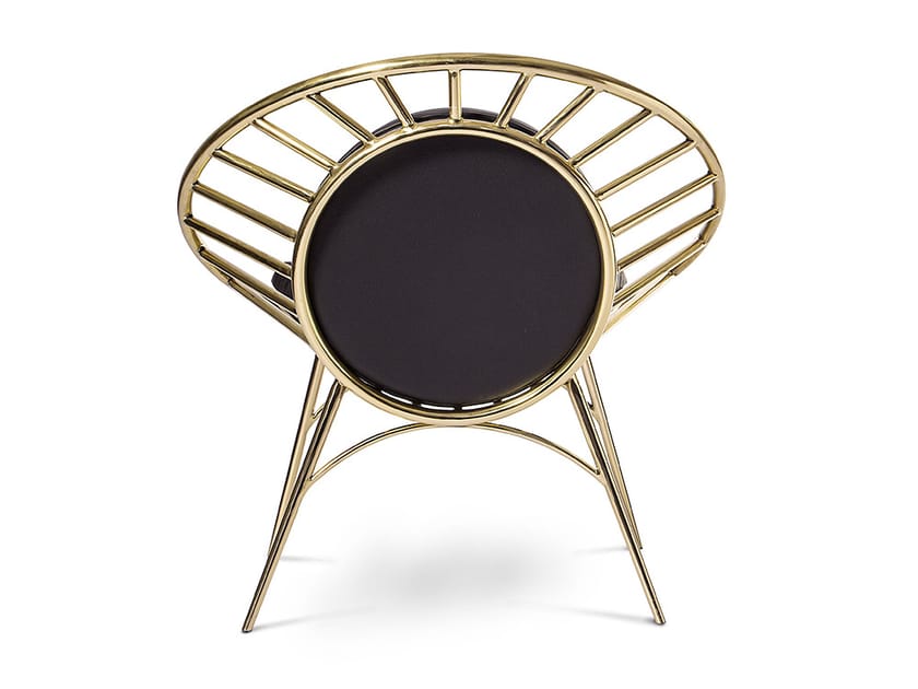 REEVES | Chair Brass chair By Essential Home